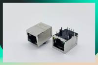 China RMS-001L-08A0-GY-2 100 Base-T 21.6L RJ45 with integrated magnetics with G/Y LEDs for sale