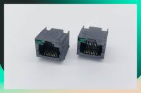 China Flame Retardant Rating 94V-0 2x6 Port RJ45 Connector for Heavy Duty Industrial Networking for sale