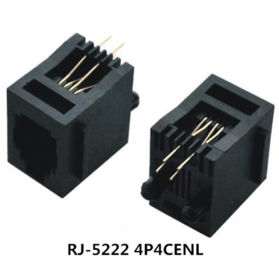 China Compact 9.7mm Width RJ45 Modular Jack with 8 Contacts and 1 Port for Easy Network Connectivity for sale