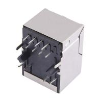 China Through hole Mount RJ45 Modular Jack with Insulation Resistance 1000 Megohms Min at 500 Vdc Cross Part Number ARJM11D7 811 NN CW4 Data Connector for sale