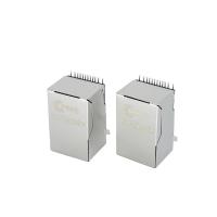 China 9.7mm Height RJ45 Modular Jack with 8 Cores and 2-Row Configuration for Reliable Network Connections for sale