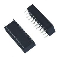 China 10 / 100 Base-T dual Ports Lan Magnetics , Gigabit Ethernet Transformer Magnetic for sale