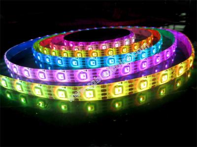 China individually addressable digital rgb apa102 led strip 60led for sale