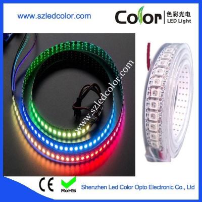 China ws2812b apa104 waterproof rgb led strip ip67 waterproof for sale