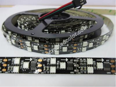 China black led strip ws2811 digital rgb led pixel strip light for sale