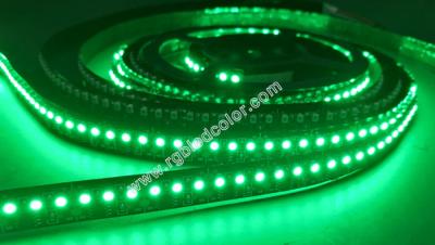China ws2811 3528 digital green led strips dc5v 144led per m for sale