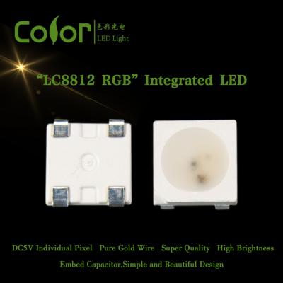 China Built-in IC APA104 WS2812B SK6812 LC8812 4Pin Digital RGB SMD LED for sale