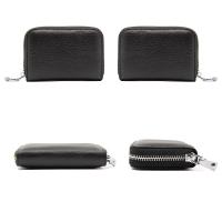 China Genuine Leather Credit Card Holder for Women Low MOQ Mix Models 8 Card Slots for sale