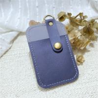 China PU Leather Credit Card Holder Keychain 9x6.5x0.5cm for Women Fashion Essentials for sale