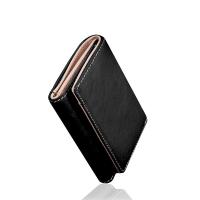 China Aluminum Genuine Leather RFID ID Card Holder Slim Fashion Wallet for Business Credit Cards for sale