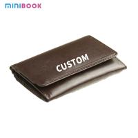 China Custom Logo Men's Genuine Leather Wallet RFID Blocking Large Capacity 12 Card Slots Low MOQ Mix Models for sale