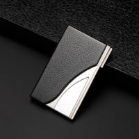 China Custom Logo Aluminum Credit Card Holder Waterproof Card Wallet for Men Women 10 Cards Capacity for sale