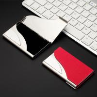 China Custom Logo Aluminum Credit Card Holder Waterproof Card Wallet for Men Women 10 Cards Capacity for sale