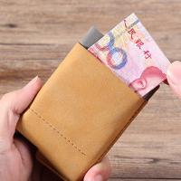 China Automatic Pop-up Metal Credit Card Holder Slim 2 Slot Business Card Case for Professionals for sale