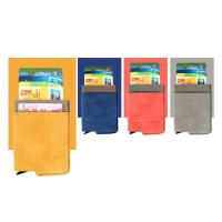 China Automatic Pop-up Metal Credit Card Holder Slim 2 Slot Business Card Case for Professionals for sale