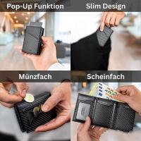 China Low MOQ Mix Models Advantage Mini Slim Metal Smart Wallet with Auto Pop-up Function for sale