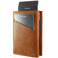 China Low MOQ Mix Models Advantage Mini Slim Metal Smart Wallet with Auto Pop-up Function for sale
