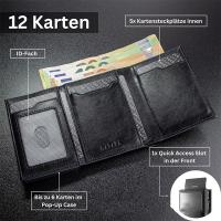 China Low MOQ Mix Models Advantage Mini Slim Metal Smart Wallet with Auto Pop-up Function for sale