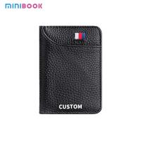 China Men's RFID Bifold Leather Credit Card Holder Wallet Money Clip Minimalist Design PU for sale