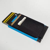 China Aluminum Alloy RFID Blocking Credit Card Holder Slim Wallet for Travel Men Women for sale