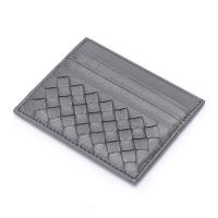 China Ultra Thin Genuine Sheepskin Credit Card Holder for Women 12cm x 11cm Multi Card Slots for sale