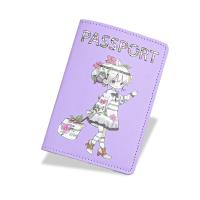 China Custom PU Leather Passport Cover with RFID Blocking Card Case Low MOQ Mix Models for sale