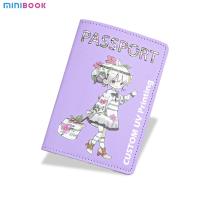 China Custom Leather UV Printing Passport Travel Wallet for Business Cards and Credit Cards 8 Slots for sale