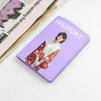 China Custom UV Printed Passport Book Holders with Vaccine Card Holder Combo Fashion Style 2 Slot for sale