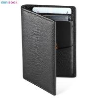 China Long Credit Card Holder Wallet PVC Pure Leather Minimalist Slim Bi Fold 8 Card Slots for sale