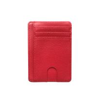 China Carbon Fiber RFID Wallet for Credit Cards Business Card Storage 11.4x8.1x0.5cm 0.1kg for sale