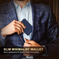 China RFID Aluminum Metal Card Holder Fashionable Credit Card Case 10cm x 6.5cm for sale