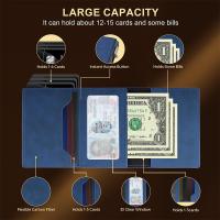 China RFID Aluminum Metal Card Holder Fashionable Credit Card Case 10cm x 6.5cm for sale