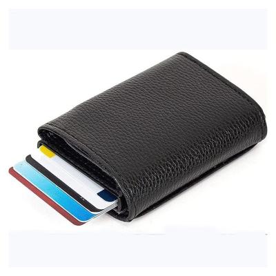 China Aluminum Credit Card Case RFID Blocking Business Card Holder 11cm x 8cm for sale