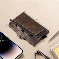 China Carbon Fiber RFID Blocking Bifold Wallet for Men with ID Window 10cm x 6.6cm for sale