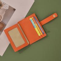 China Custom Sublimation Genuine Leather Credit Card Holder Wallet 10.5cm x 9cm Low MOQ Mix Models for sale