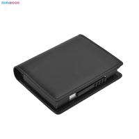 China Leather RFID Pop Up Card Wallet with Metal Box for Men Business Credit Card Holder 8 Slots for sale