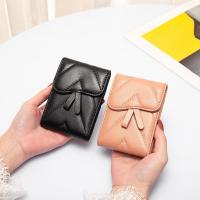 China Genuine Leather Business Card Holder for Women Mini Cute Credit Card Case 11cm x 8cm Low MOQ for sale