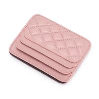 China Genuine Leather Women Card Holder Ultra Thin Compact Credit Card Wallet 0.07kg for sale