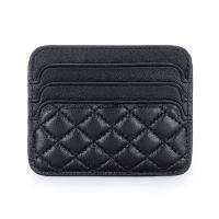 China Genuine Leather Women Card Holder Ultra Thin Compact Credit Card Wallet 0.07kg for sale
