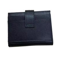 China Genuine Leather Men's Wallet with Multiple Card Slots Anti-Theft RFID Blocking 10.5cm x 8cm for sale