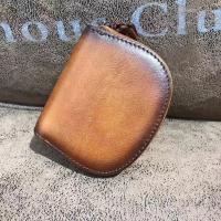 China Genuine Sheepskin Women's Compact Ultra-Thin Card Holder 10cm x 8cm OEM/ODM for sale