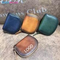 China Genuine Sheepskin Women's Compact Ultra-Thin Card Holder 10cm x 8cm OEM/ODM for sale