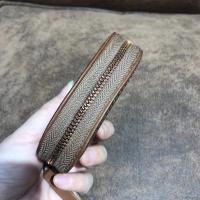 China Genuine Sheepskin Women's Compact Ultra-Thin Card Holder 10cm x 8cm OEM/ODM for sale