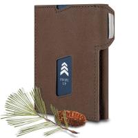China RFID Blocking Slim Wallet Card Case Credit Card Holder for Men Genuine Leather Trifold 9.2cm for sale
