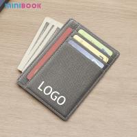 China Genuine Leather Men Wallet Coin Purse Card Holder Lychee Pattern 10.8cm Custom Logo for sale