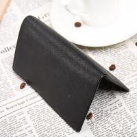 China Minibook Genuine Leather Ultra Thin Card Holder for Credit Cards Business Cards 13cm x 8cm for sale