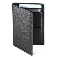 China Ultra-thin Genuine Leather Card Holder for Credit Cards Fashion Style 13cm x 9cm for sale