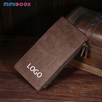 China Genuine Leather Men's Wallet Multifunctional Pickup Bag Retro Crazy Horse Design 20cm for sale