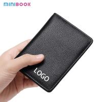 China Genuine Leather Multi-Slot Anti-Degaussing Card Holder for Driver License 11cm x 8cm for sale