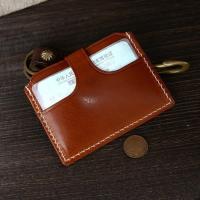 China Genuine Leather Double-Layer Card Box for Credit Cards Automatic Ejection and Low MOQ for sale